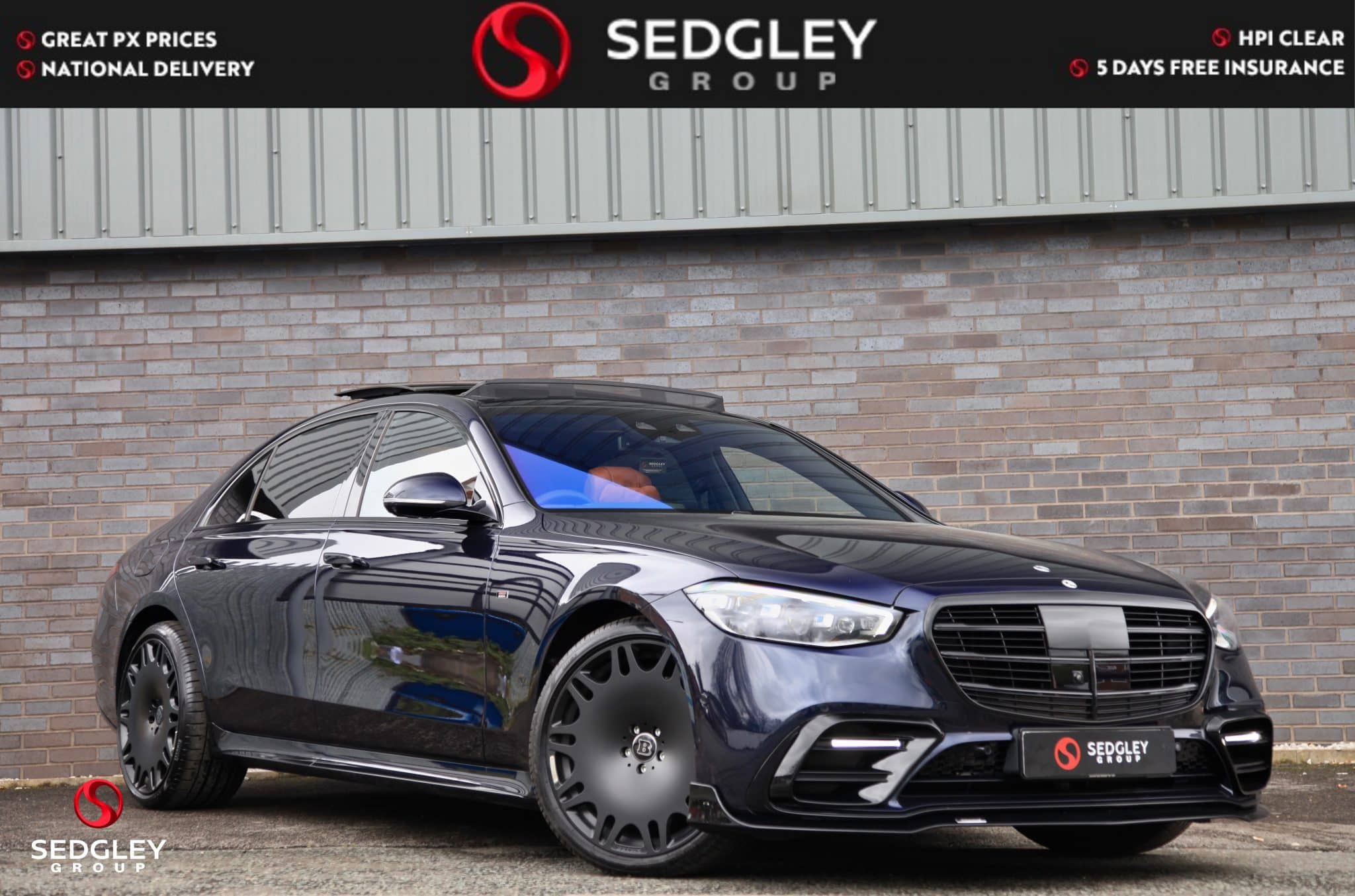 Brabus B50 – Mercedes Benz S-Class 3.0 S500Lh MHEV AMG Line - TunerDealer